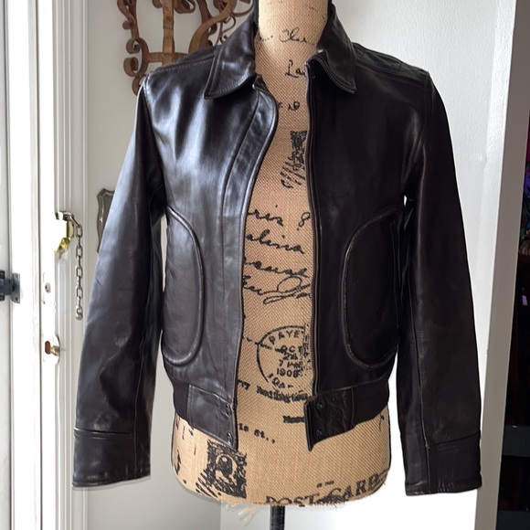 The Bomb | Jackets & Coats | Vintage 9s Dark Brown The Bomb Boogie ...